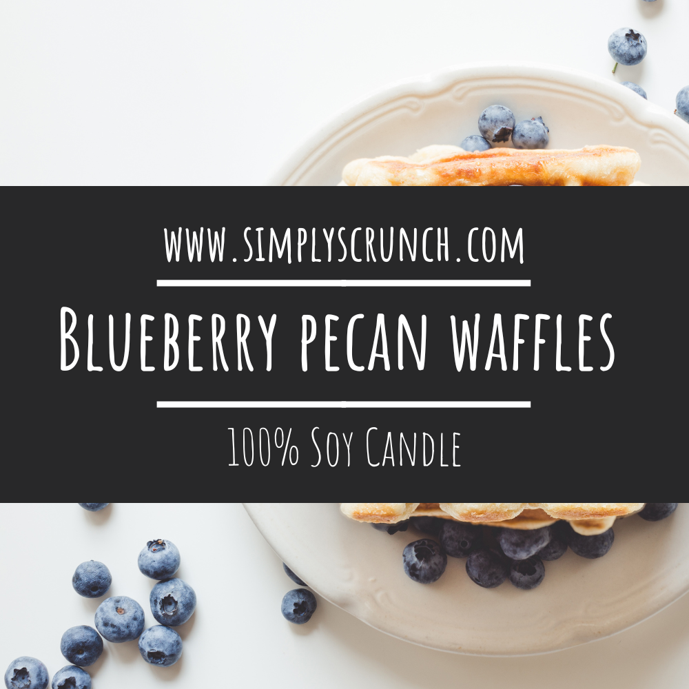 Blueberry Pecan Waffles – Simply Scrunch Co.
